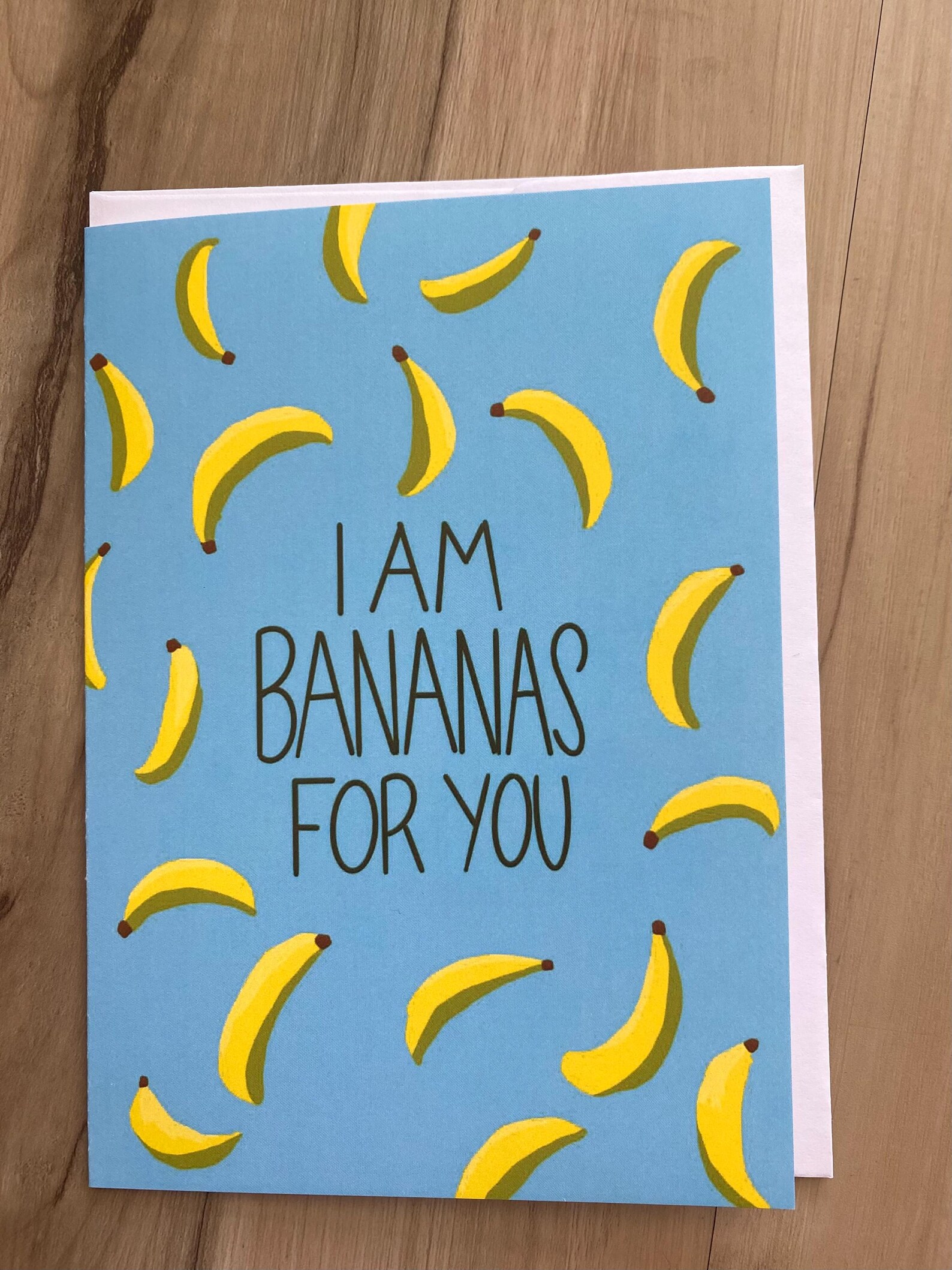 I'm Bananas for You Card – Cute and Funny Handmade Valentine’s Day Card ...