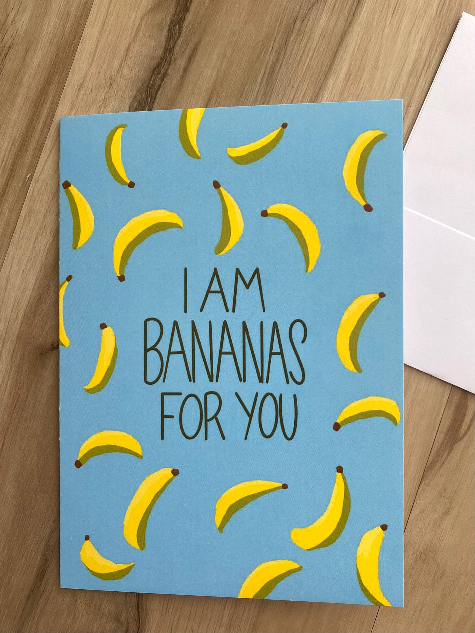 I'm Bananas for You Card – Cute and Funny Handmade Valentine’s Day Card ...