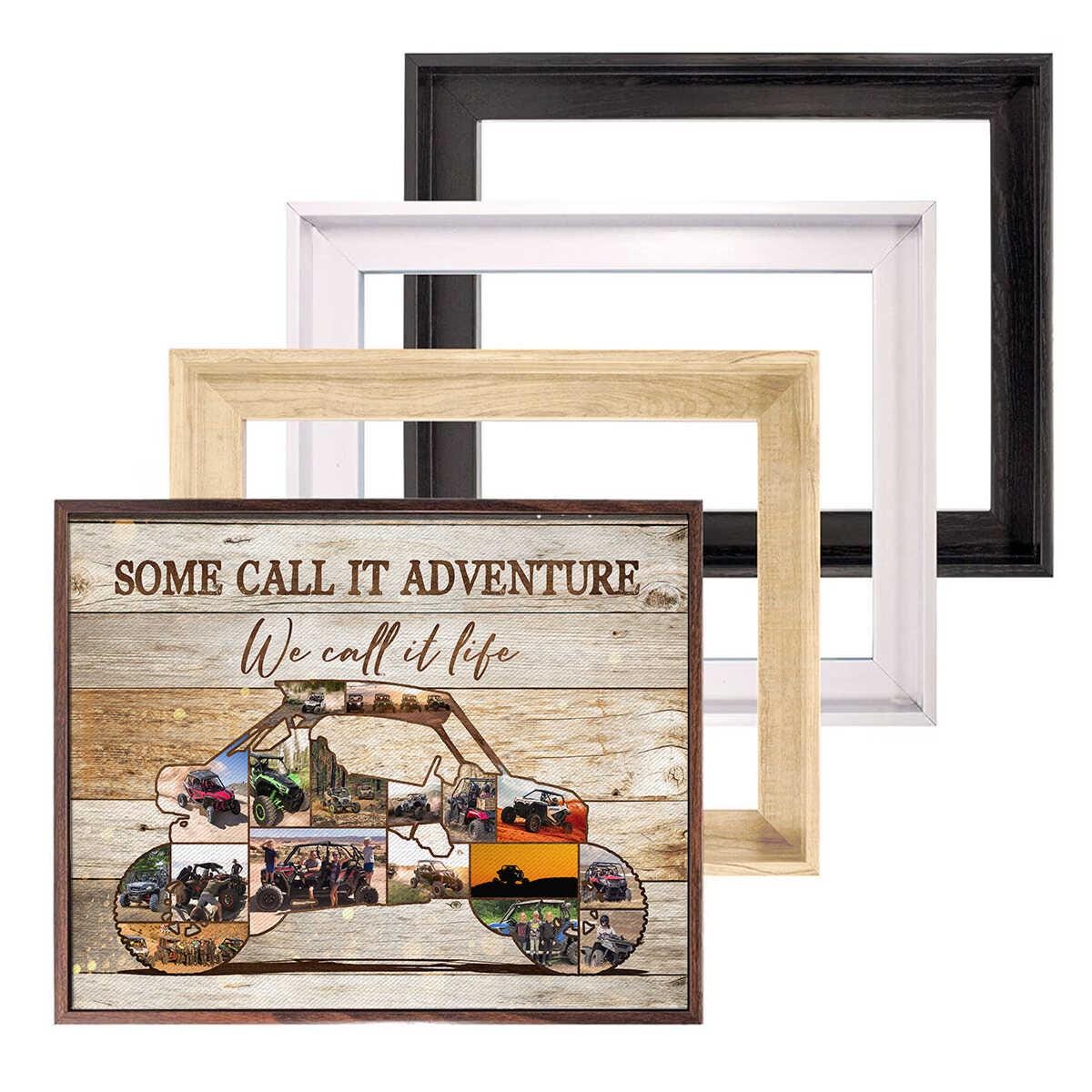 Off-road UTV Collage Canvas Print – Custom Adventure Wall Art, ATV ...