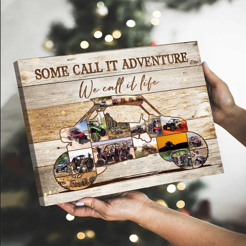 Off-road UTV Collage Canvas Print – Custom Adventure Wall Art, ATV ...