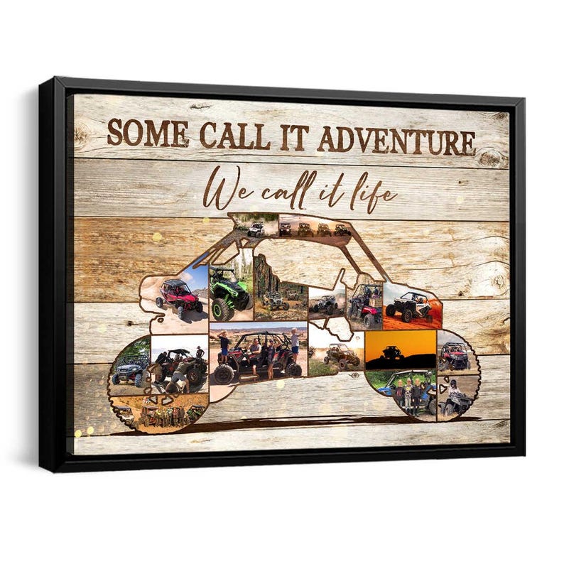 Off-road UTV Collage Canvas Print – Custom Adventure Wall Art, ATV ...