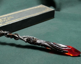 Custom Constellation Wooden Wands | Hand-carved Wands | Handmade Magic ...