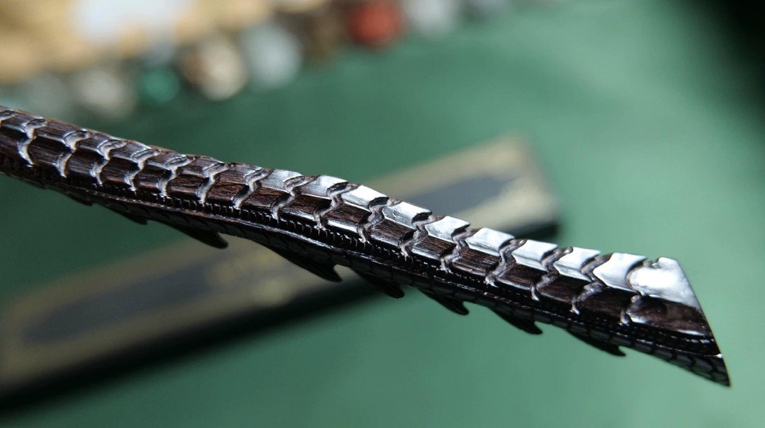 Real Magic Wand | Hand-carved Dragon Spine Wands | Handmade Magic Wand ...