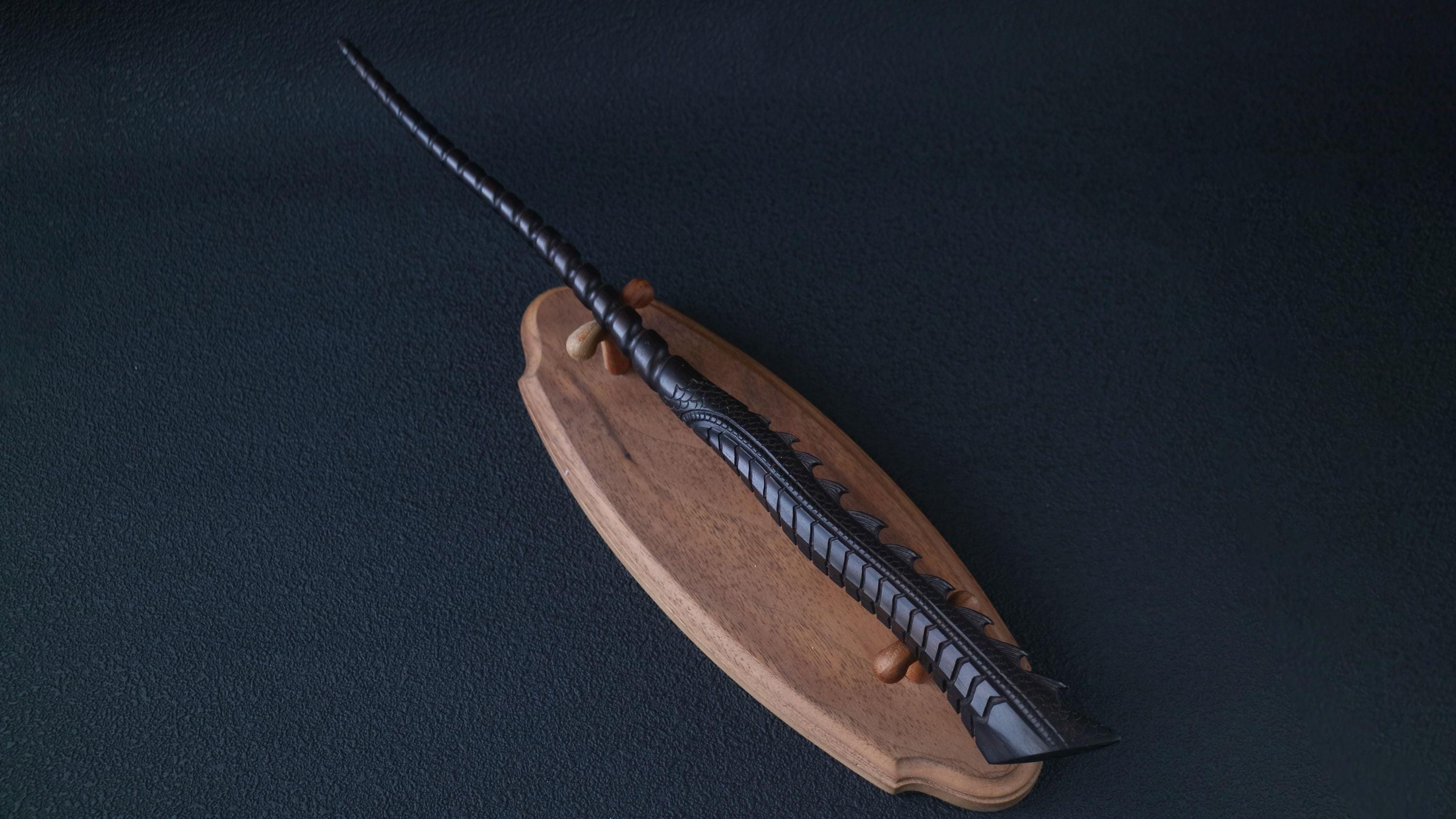 Real Magic Wand | Hand-carved Dragon Spine Wands | Handmade Magic Wand ...