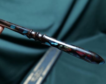 Custom Constellation Wooden Wands | Hand-carved Wands | Handmade Magic ...