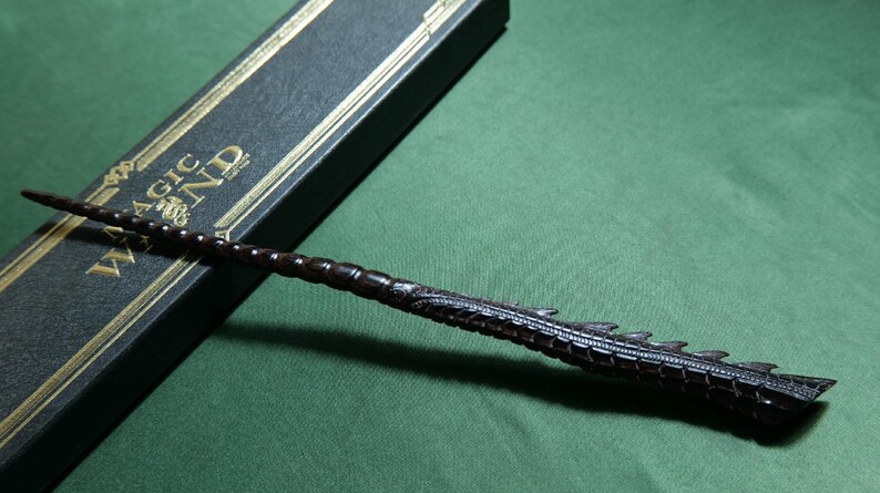 Real Magic Wand | Hand-carved Dragon Spine Wands | Handmade Magic Wand ...