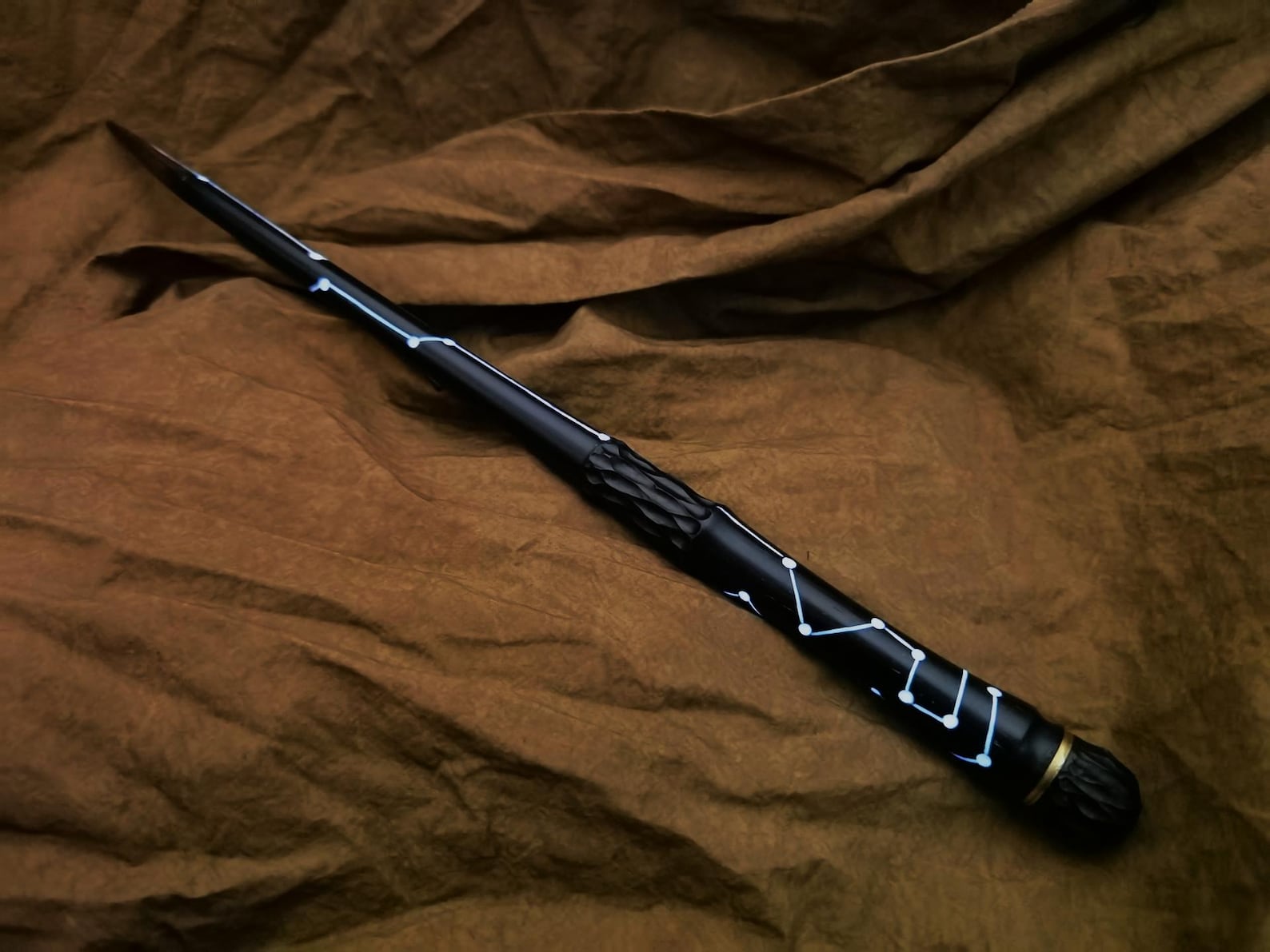 Custom Constellation Wooden Wands | Hand-carved Wands | Handmade Magic ...