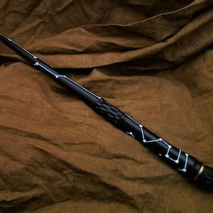 Custom Constellation Wooden Wands | Hand-carved Wands | Handmade Magic ...
