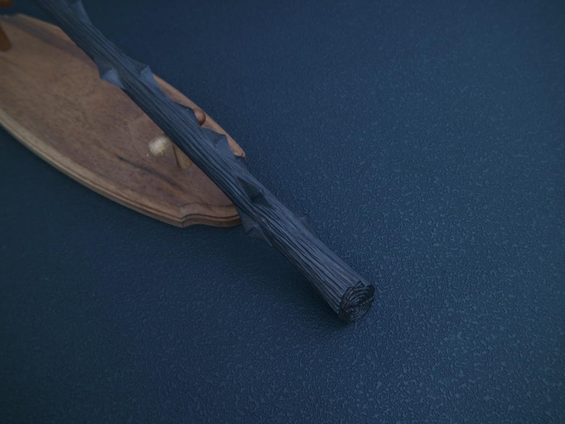 Custom Thorns Wooden Wands | Hand-carved Wands | Handmade Magic Wand ...