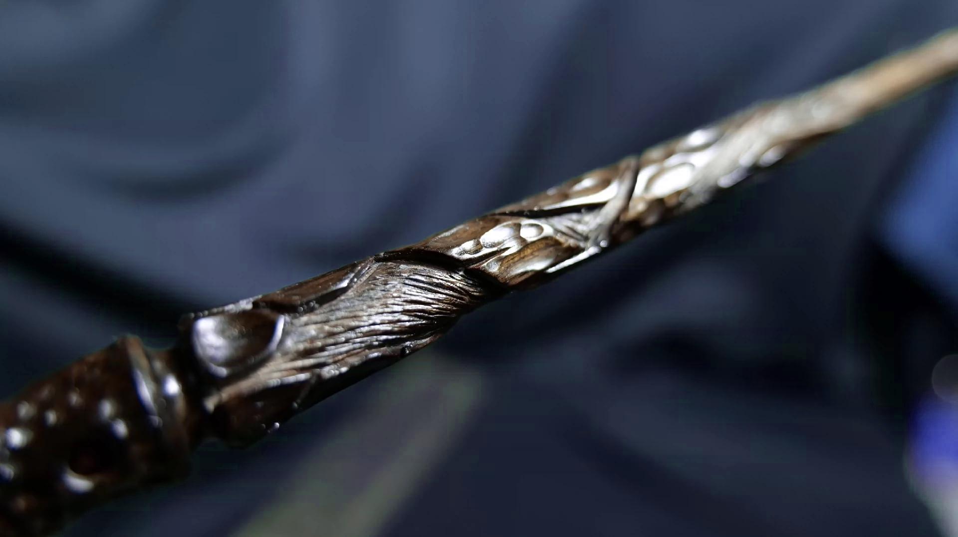 Custom Spiral Wooden Wands | Hand-carved Wands | Handmade Magic Wand ...