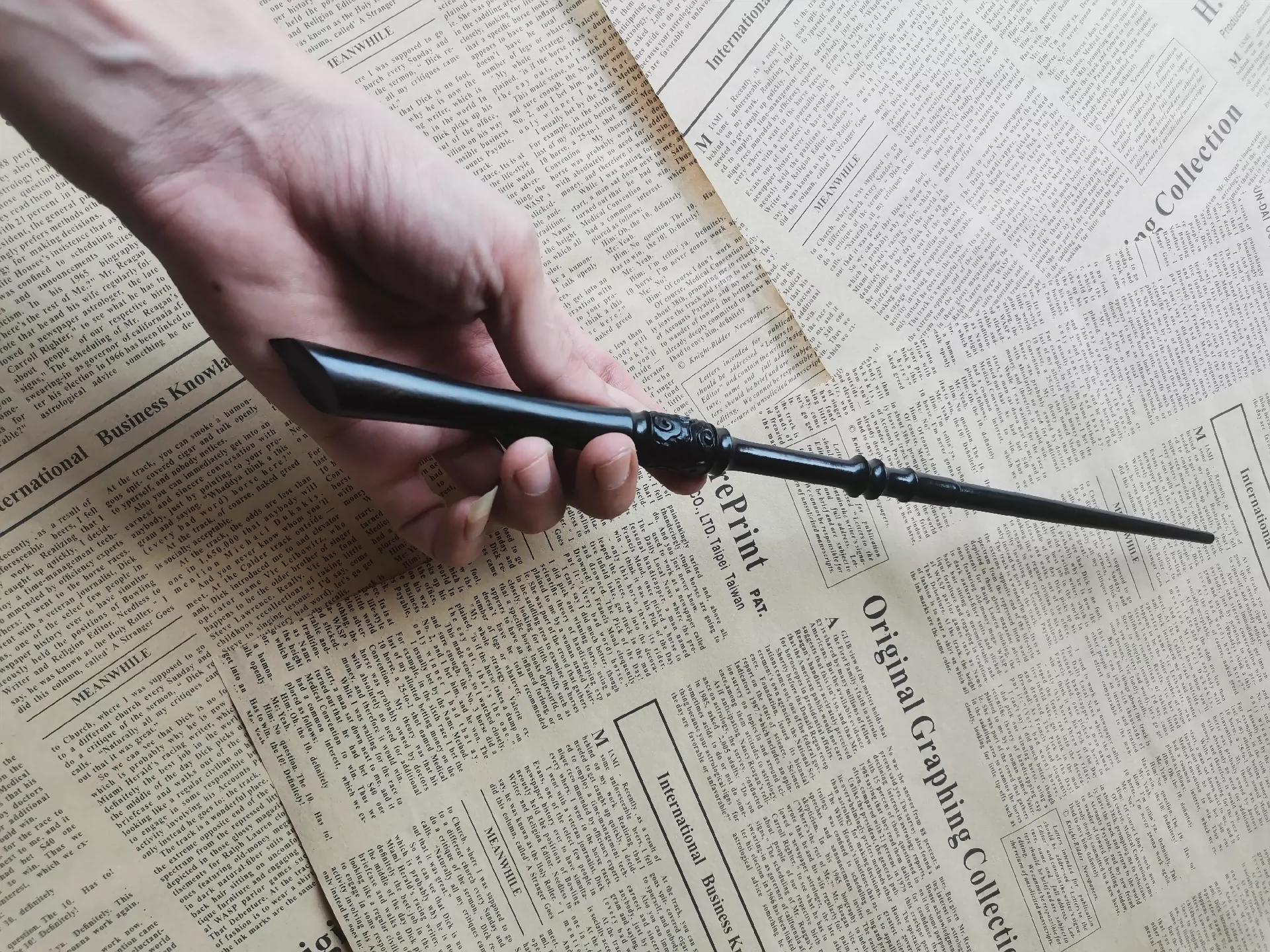 Hand-carved Wooden Wands | Handmade Magic Wand | Witch's Wand | Unique ...