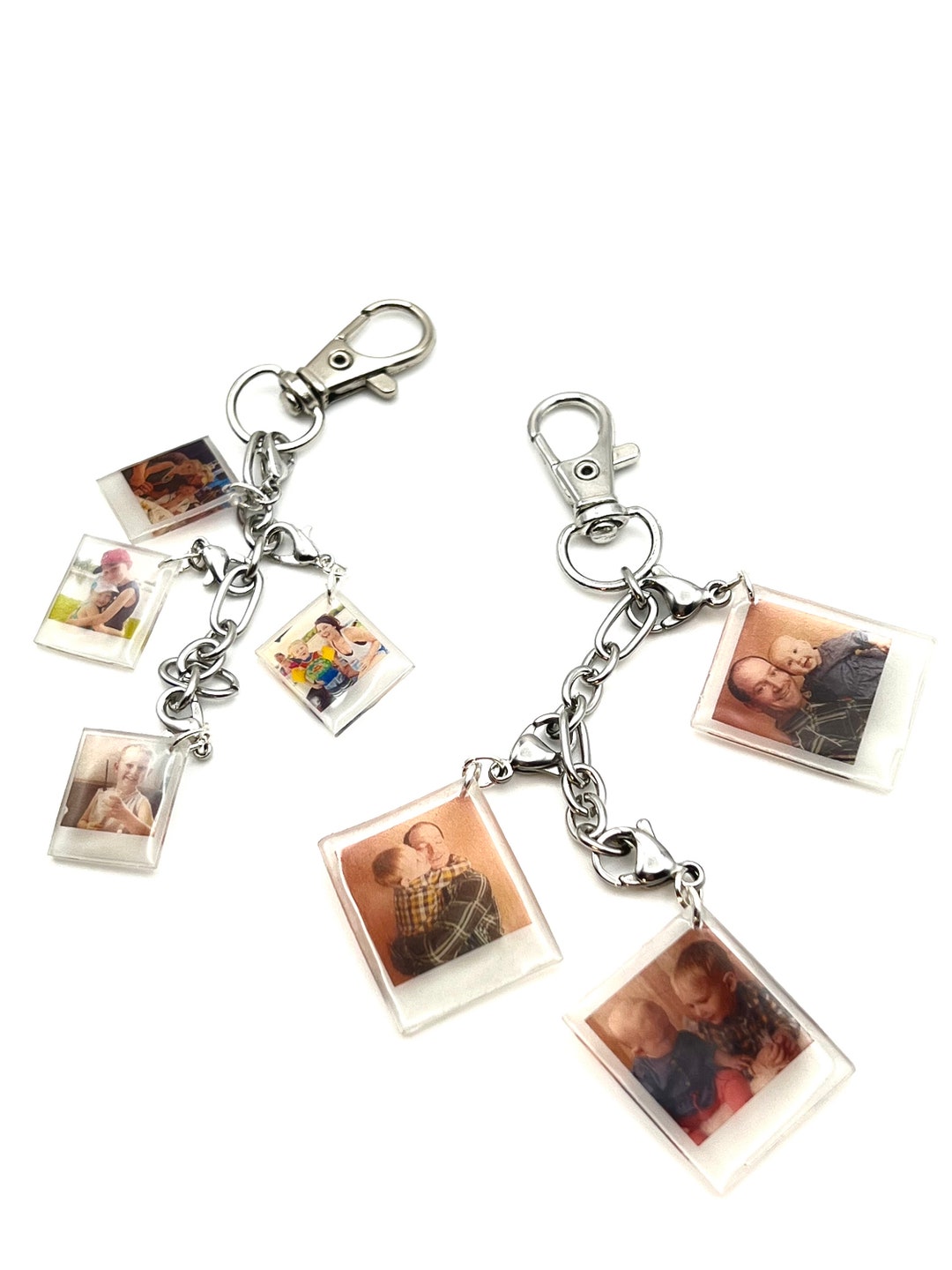 Micro Memories keychain Customizable Photo Charms, Accessories, Gift ...
