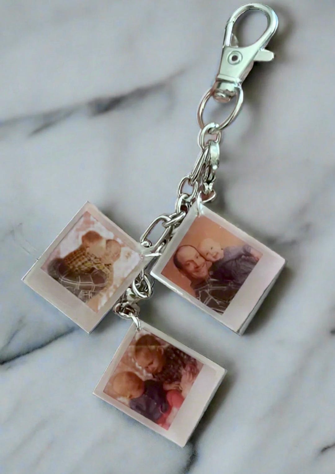 Micro Memories {keychain} Customizable Photo Charms, Accessories, Gift ...