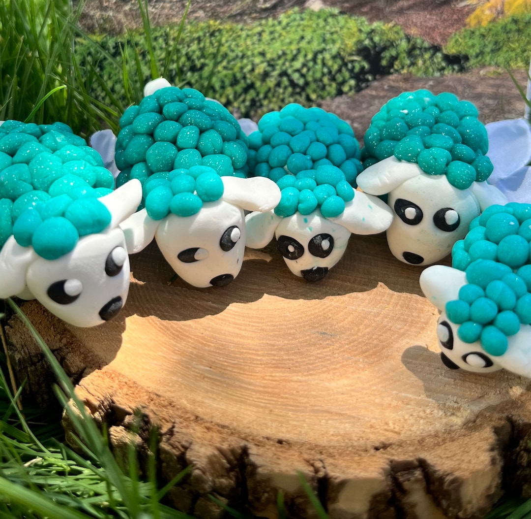 Lamb Polymer Clay Figurine - Etsy