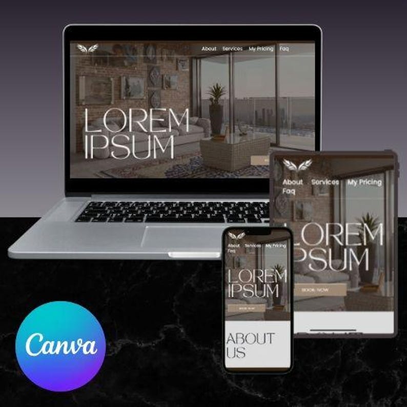 Luxury Accommodation Website Template | Hotel & Resort Web Design ...