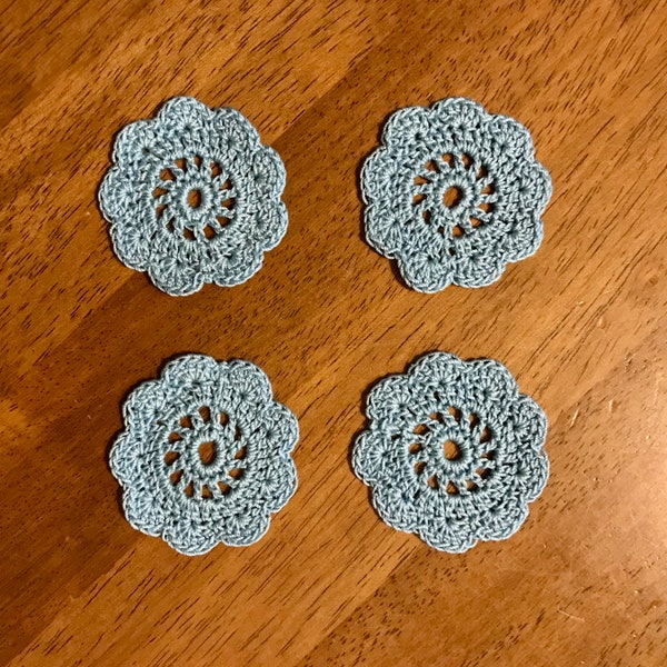 Blue Doilies - Etsy