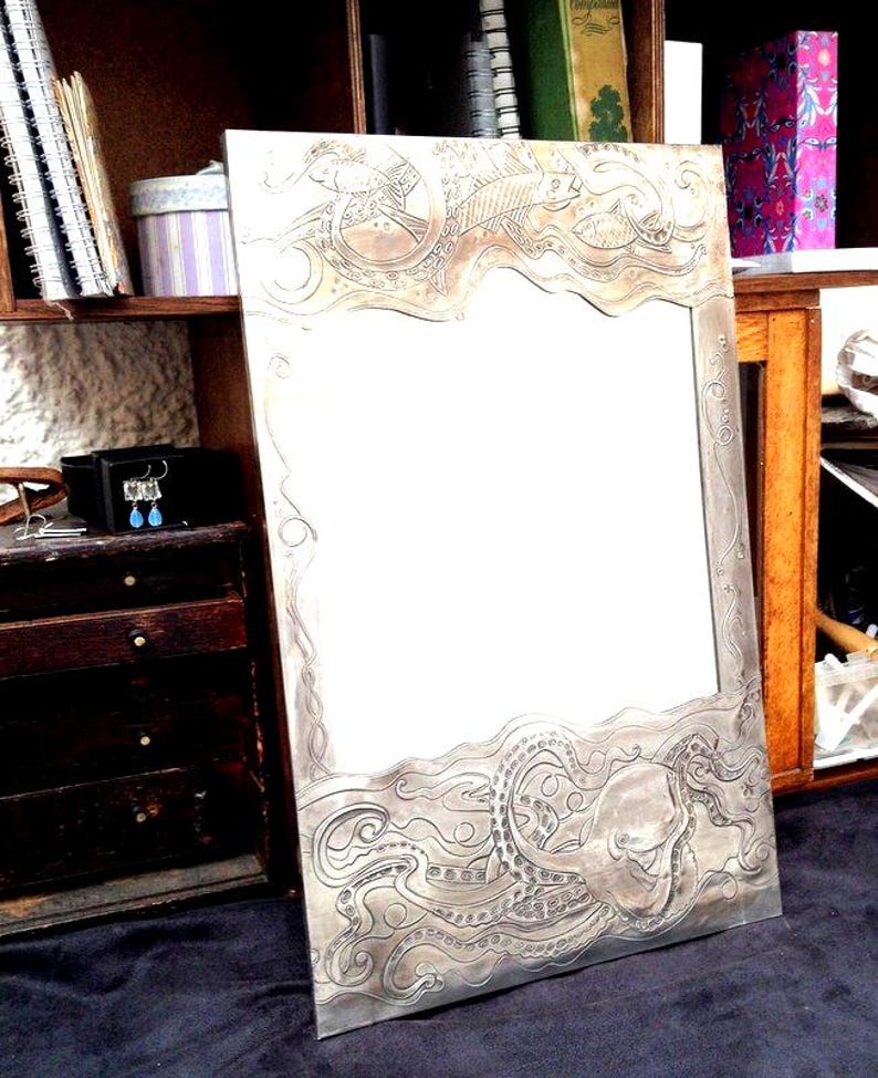 Octopus Bathroom Mirror - Etsy