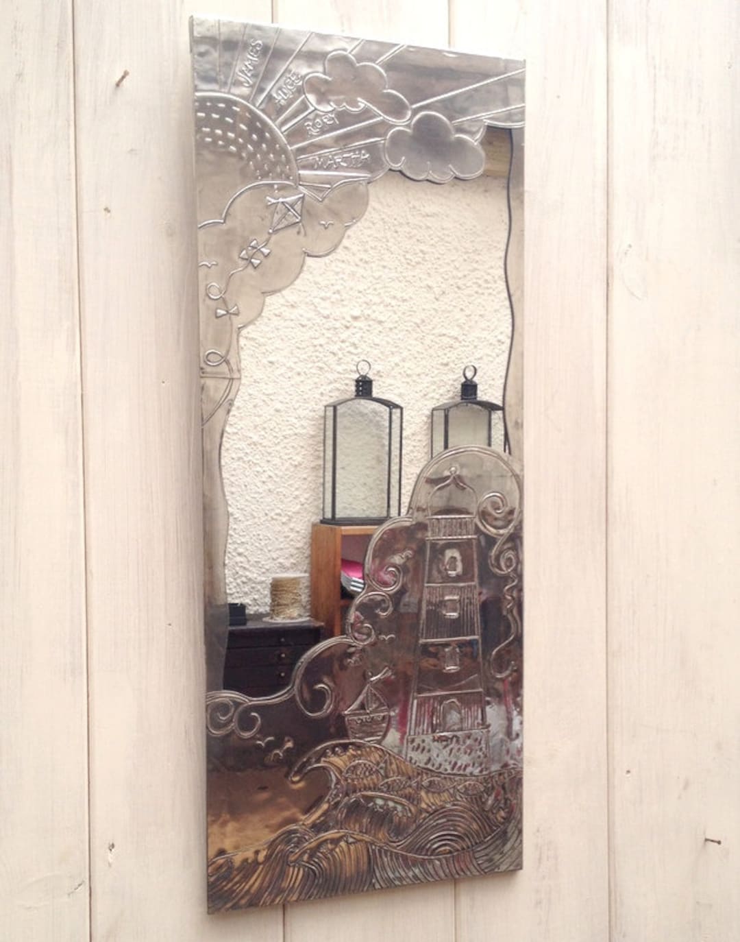 Bathroom Mirror, Lighthouse Design. - Etsy UK