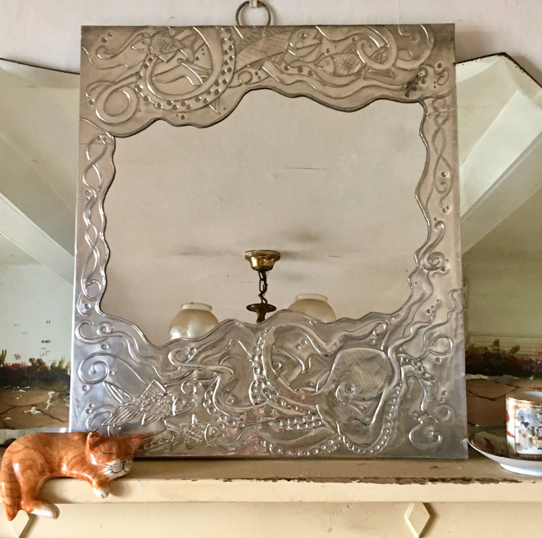 Octopus Bathroom Mirror. - Etsy