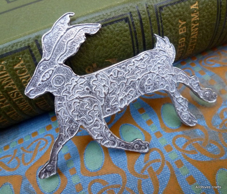 Hare Brooch, Pin. - Etsy