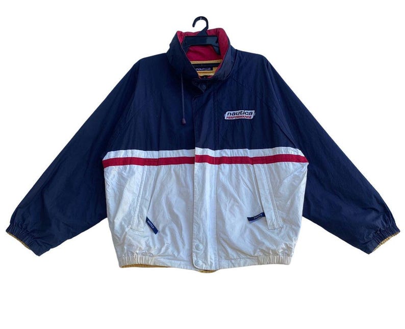 Vtg 90s Nautica N-1 Usa Colorblock Sailing Gear Jacket - Etsy