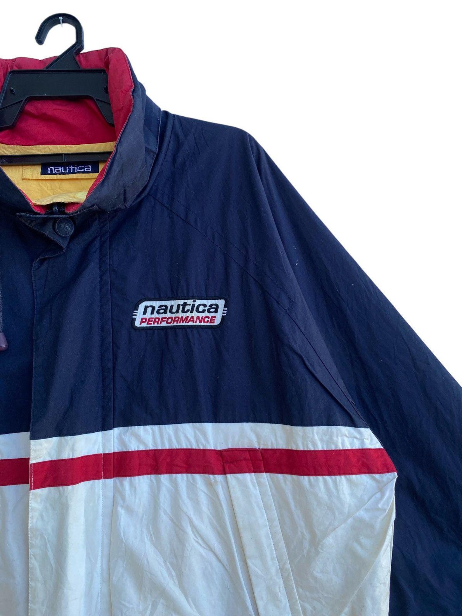 Vtg 90s Nautica N-1 Usa Colorblock Sailing Gear Jacket - Etsy