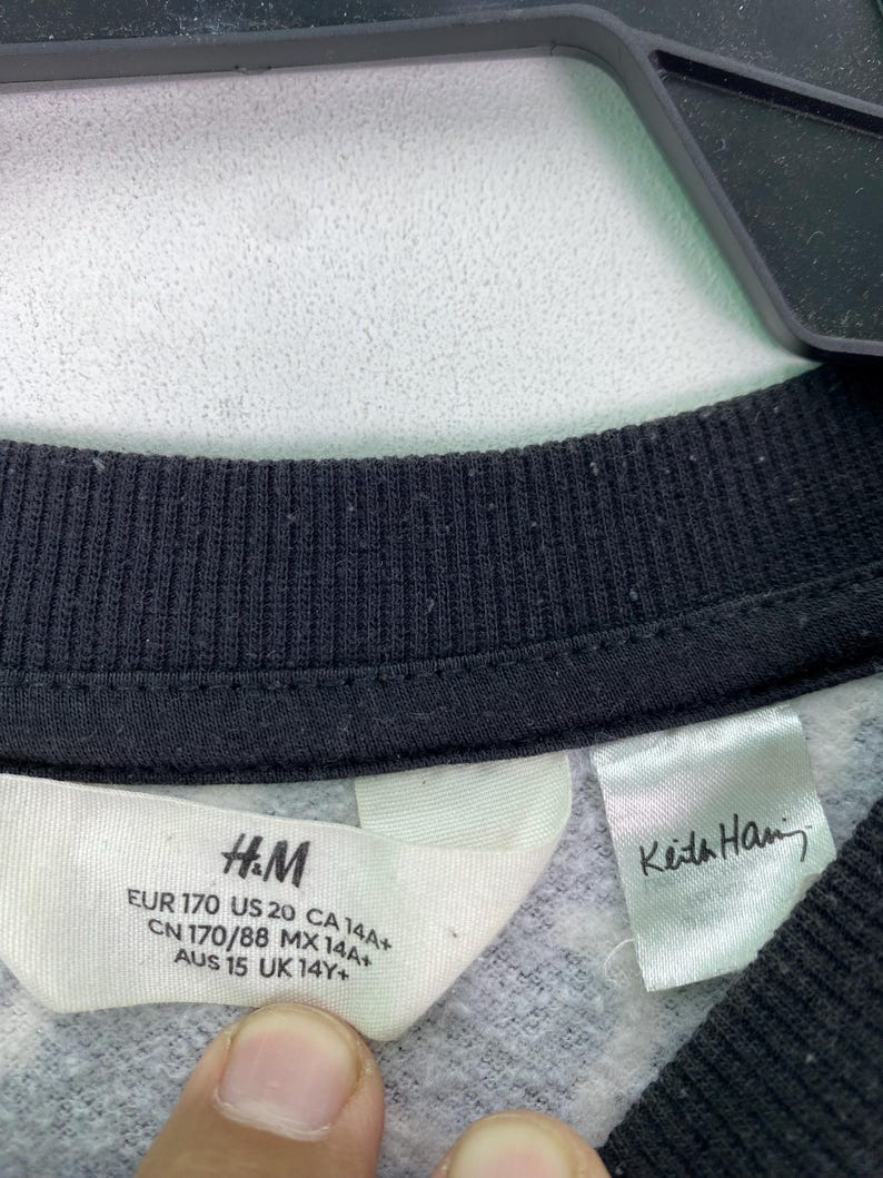 Rare Keith Haring Pop Art All Over Printed Sweatshirt - Etsy