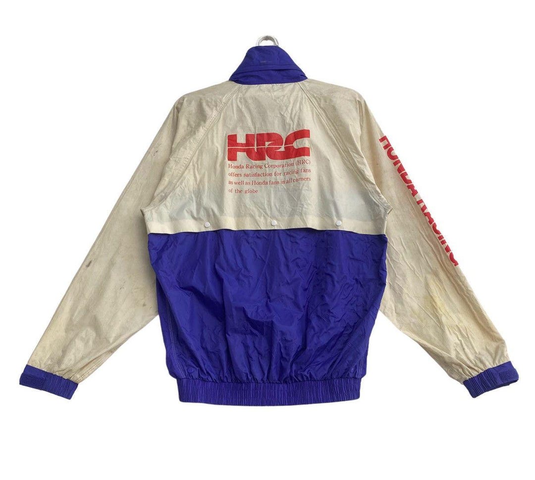 Vtg 90s HONDA HRC Racing Club Motorsport Colorblock Design Jacket - Etsy