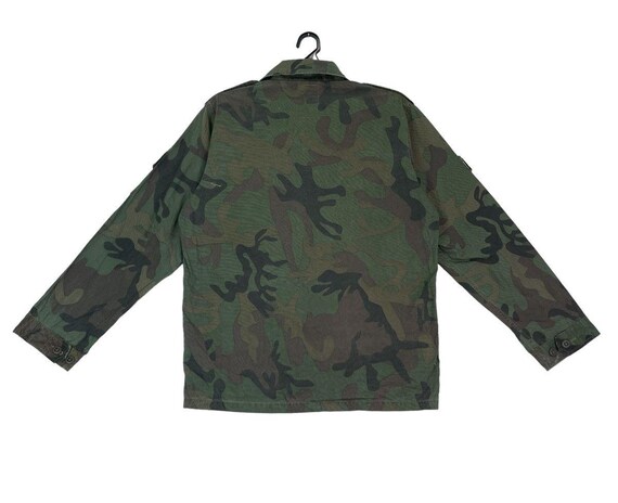 Rare Back Number camo military slant pocket shirts bu… - Gem