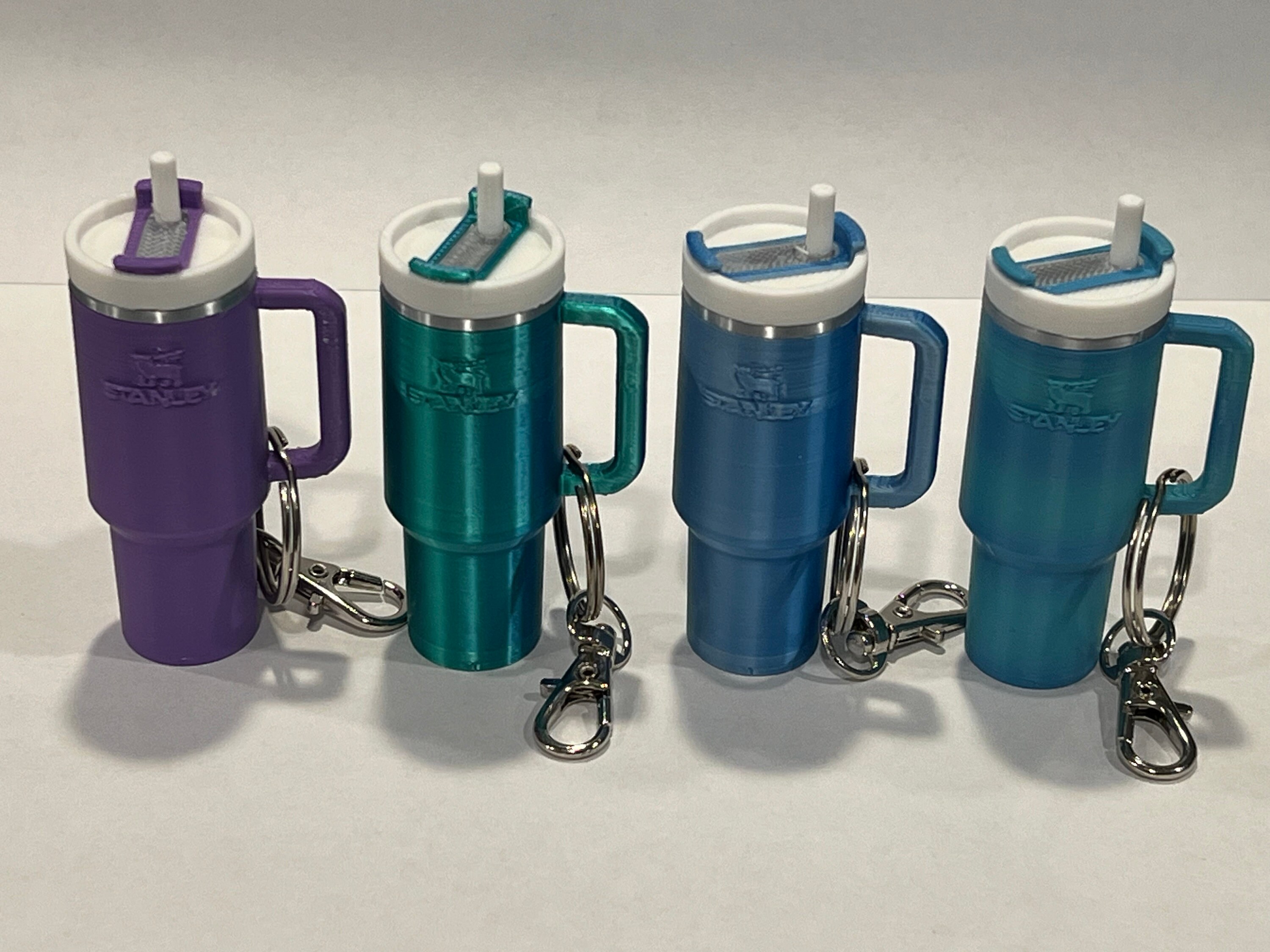 Mini Stanley Tumbler Keychain | 3D Printed PLA With Screw Lid - Etsy