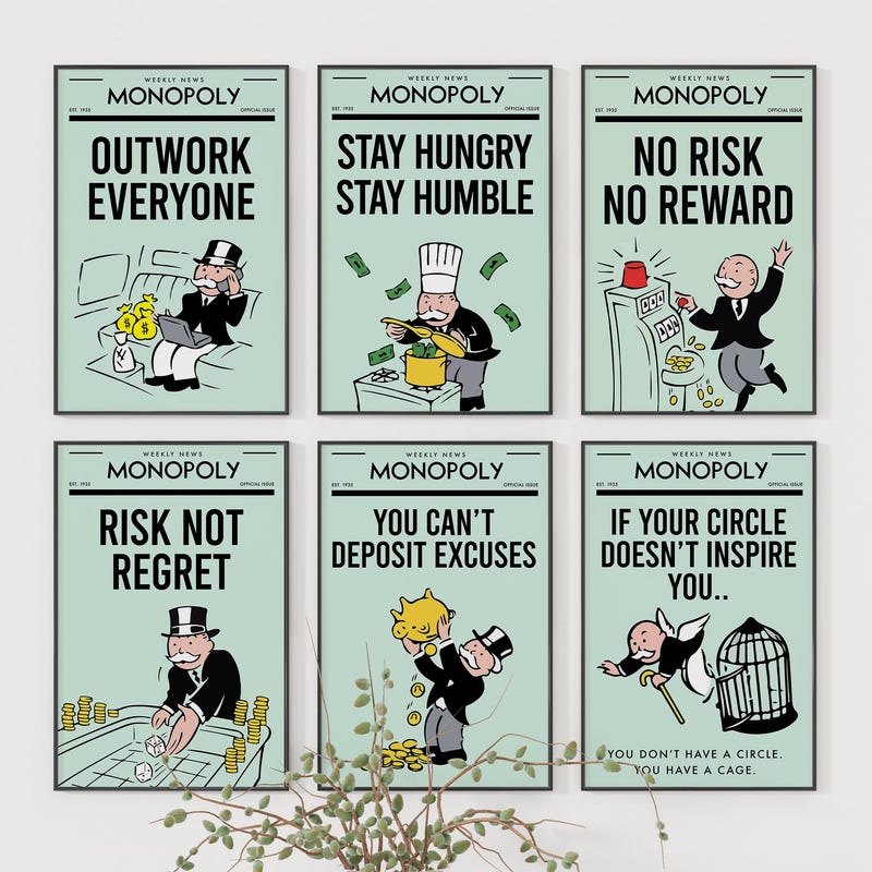 Graffiti Art Monopoly - Etsy