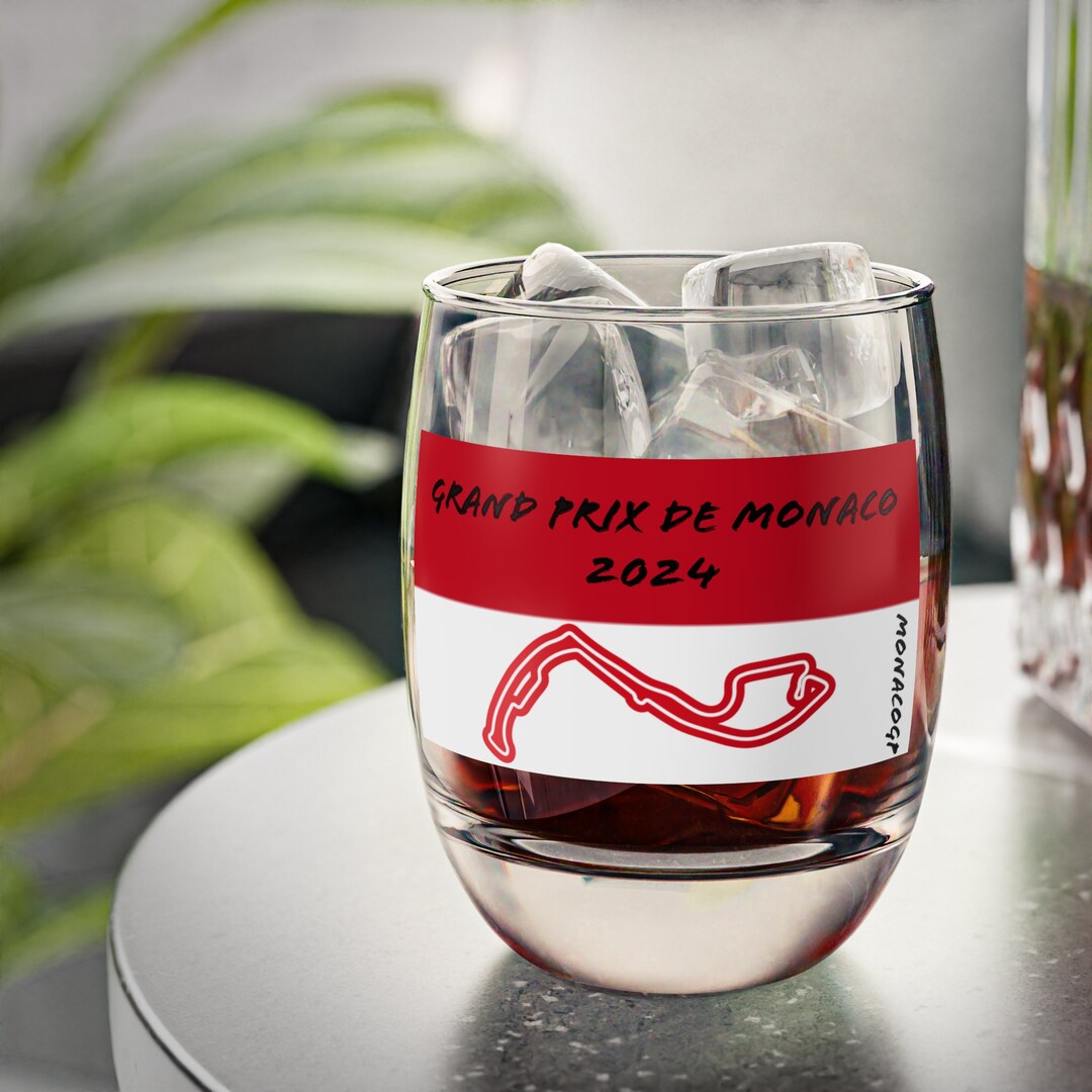 Formula 1 Monaco Grand Prix 2024 Inspired Whiskey Glass - Etsy