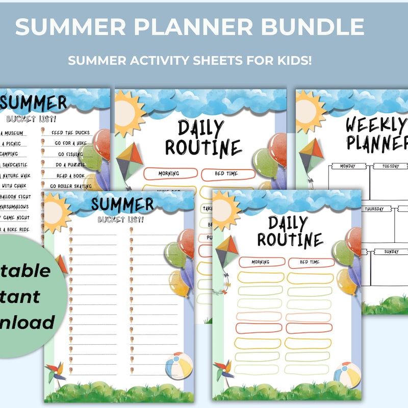 Summer 2024 Calendar - Etsy