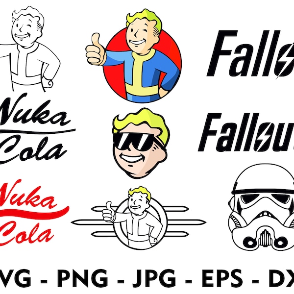 Fallout Svg - Etsy