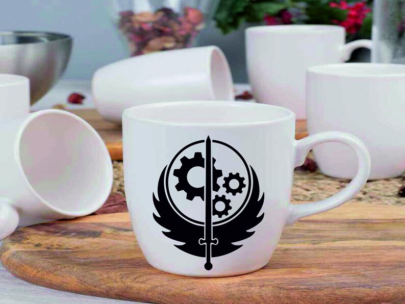 Fallout Designs Fallout Svg, Outline & Silhouette Files SVG, Power ...