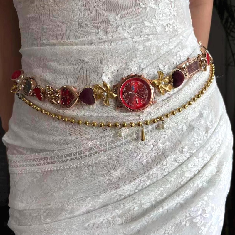 Edgy Waist Chain Belt - Etsy