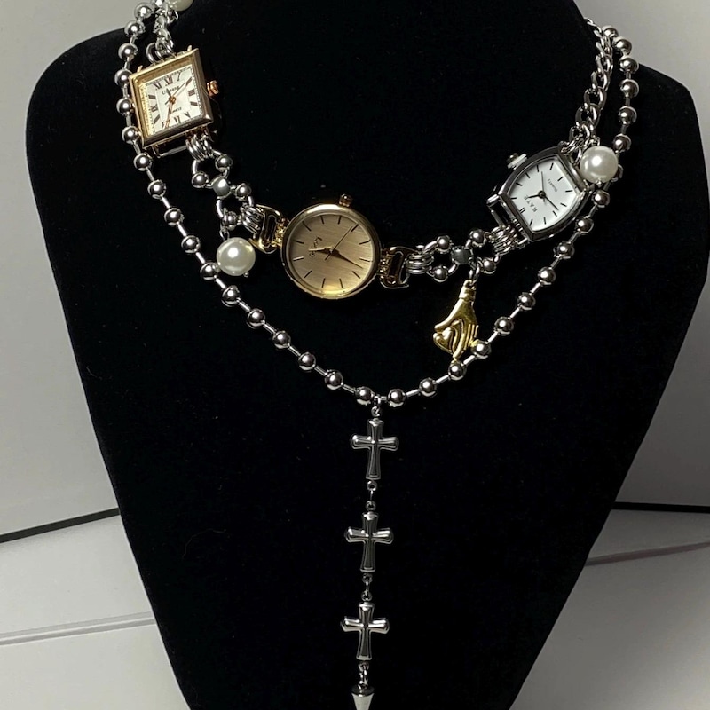 Maximalist Necklace Y2k - Etsy UK