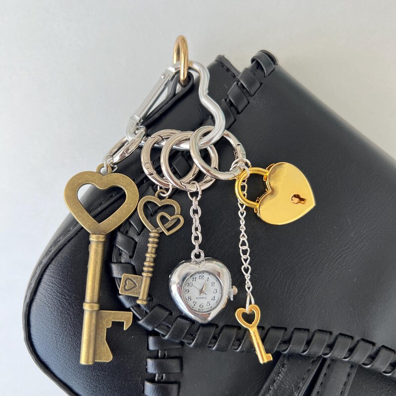 Keychain Watch - Etsy