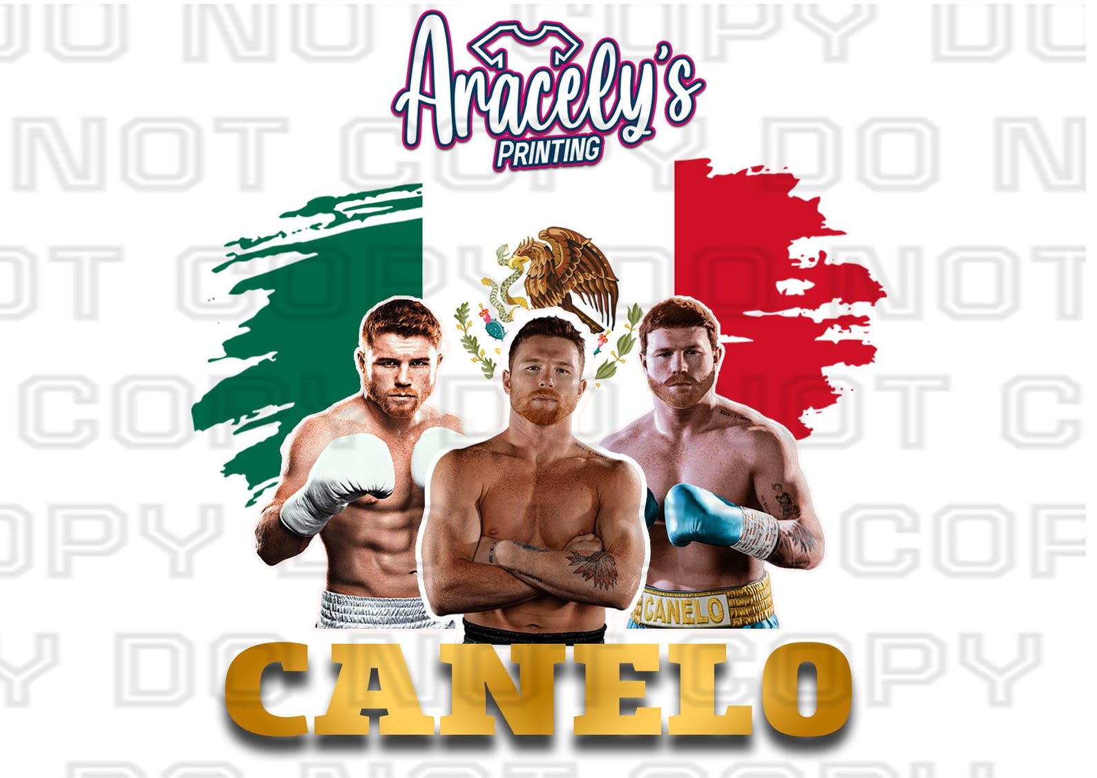CANELO ALVAREZ Design With Name - Etsy
