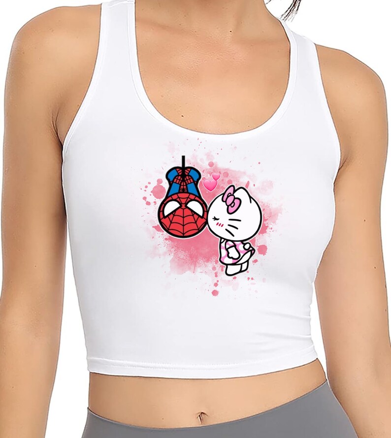 HELLO KITTY X Spider Man - Etsy