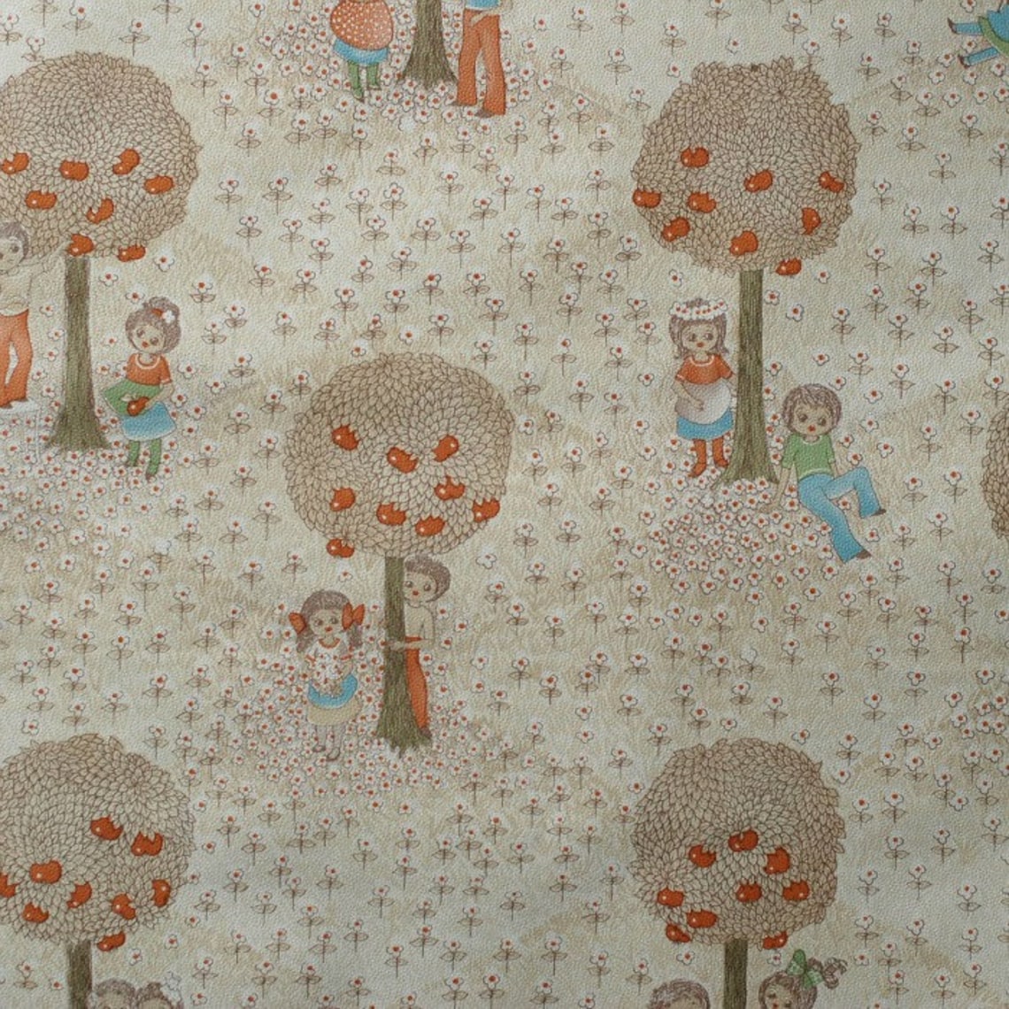 Childrens Vintage Wallpaper 50 Cm. - Etsy