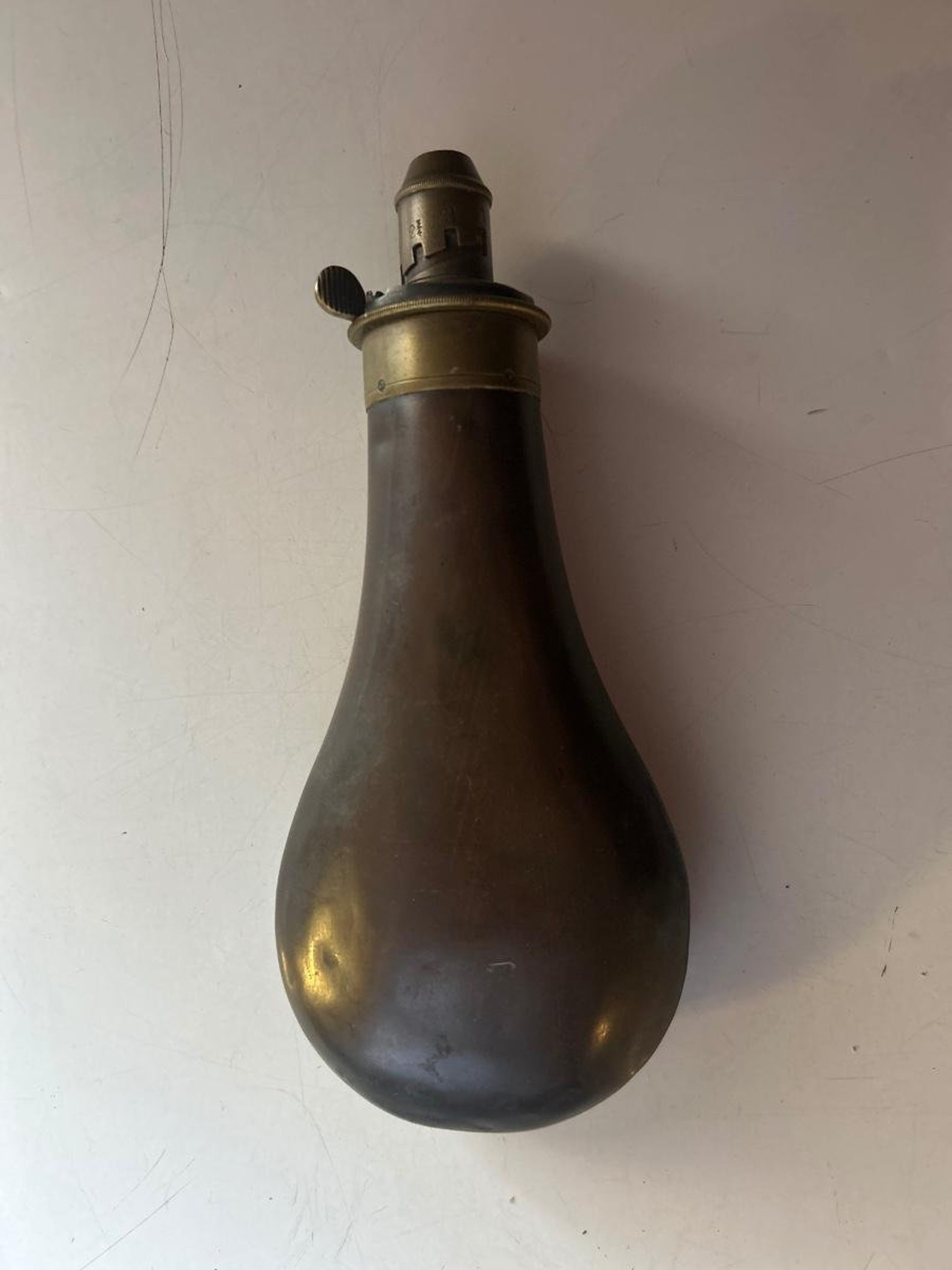 Vintage Powder Flask - Etsy