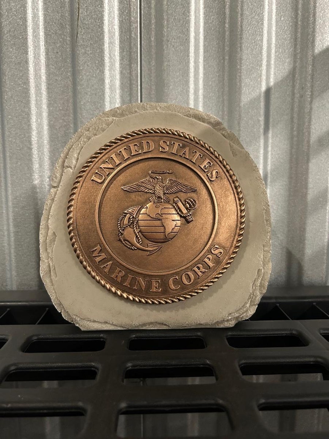 Marine Corps Plaque - Etsy
