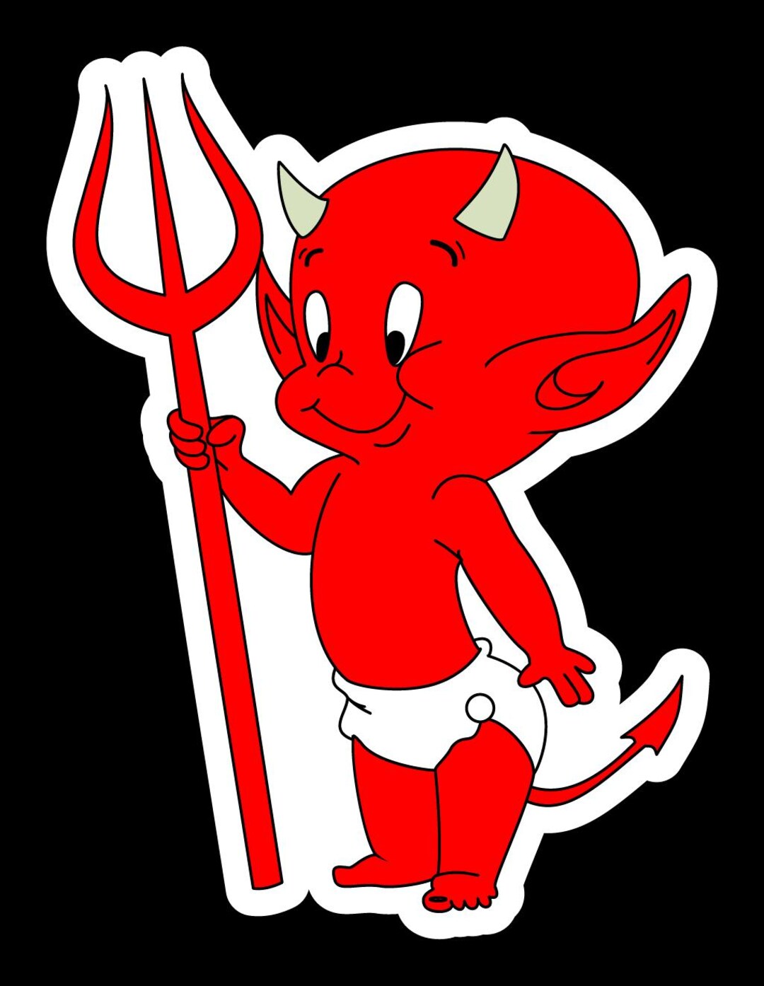 Little Devil Main Logo Vinyl Decal / Sticker 10 Sizes Free Shipping - Etsy