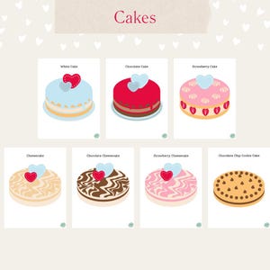 Hot Pink & Blue Valentine's Bakery Dramatic Play Printable-valentines ...