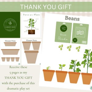 Garden Shop Dramatic Play Printable-kids Spring Gardening Store Pretend ...