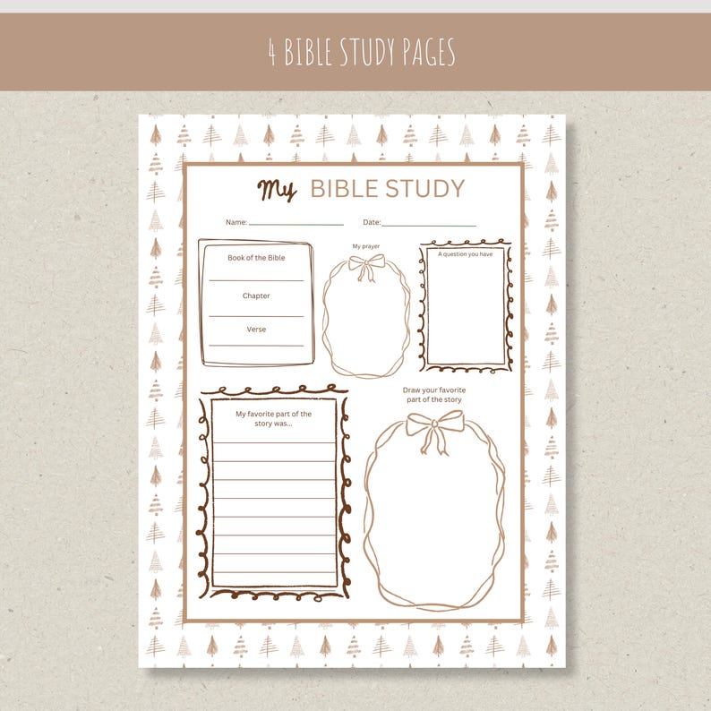 Christmas Bible Study Bundle Printable Download-birth of Jesus Nativity ...