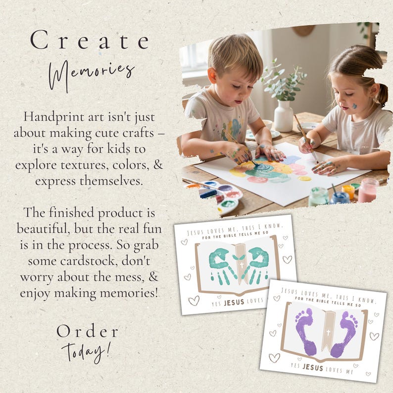 Bible Book Handprint Craft Printable-christian Children's Song Lyrics ...