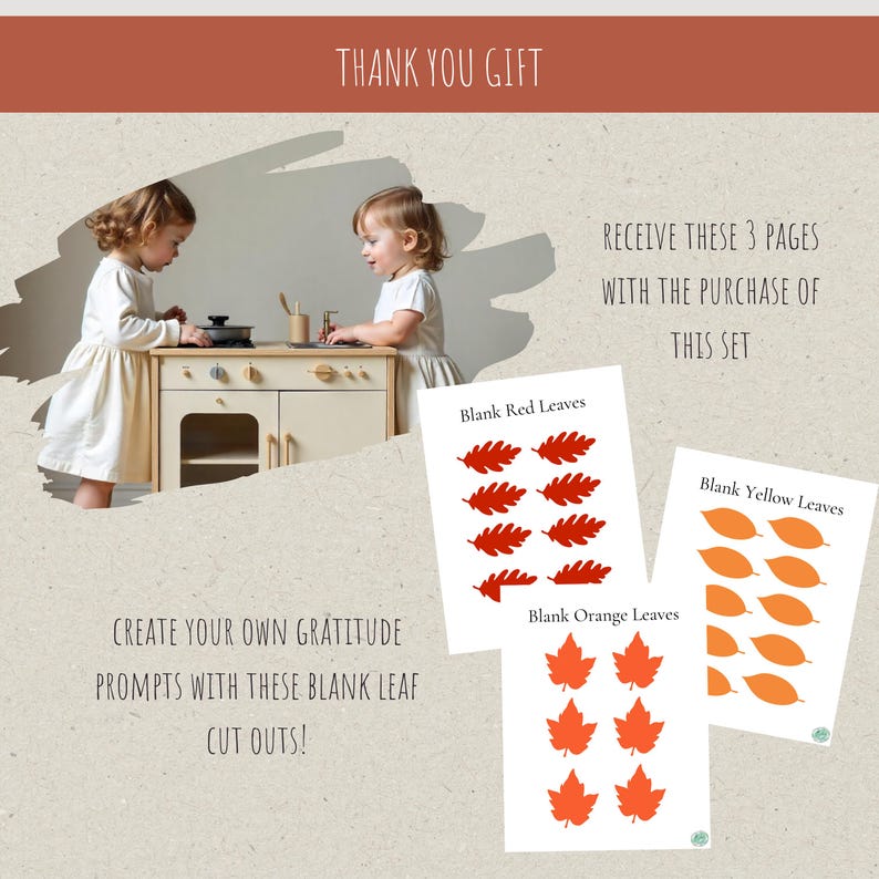 Thanksgiving Fall Gratitude Tree Craft Printable Activity-autumn Sunday ...