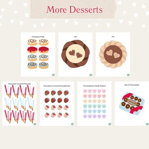 Hot Pink & Blue Valentine's Bakery Dramatic Play Printable-valentines ...